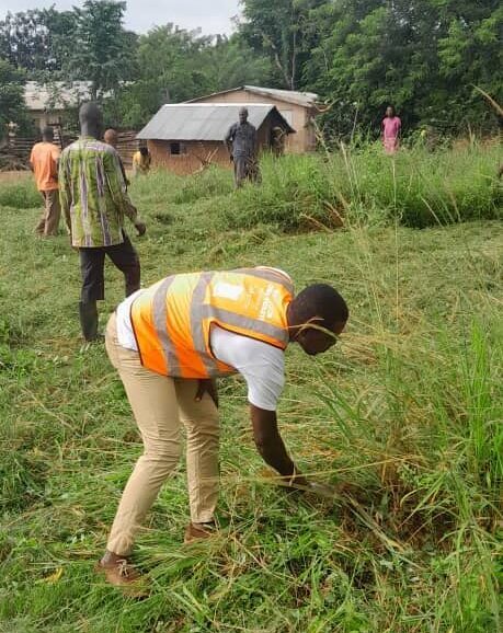 Communal Labour at Awate Todzi – North Dayi District Assembly